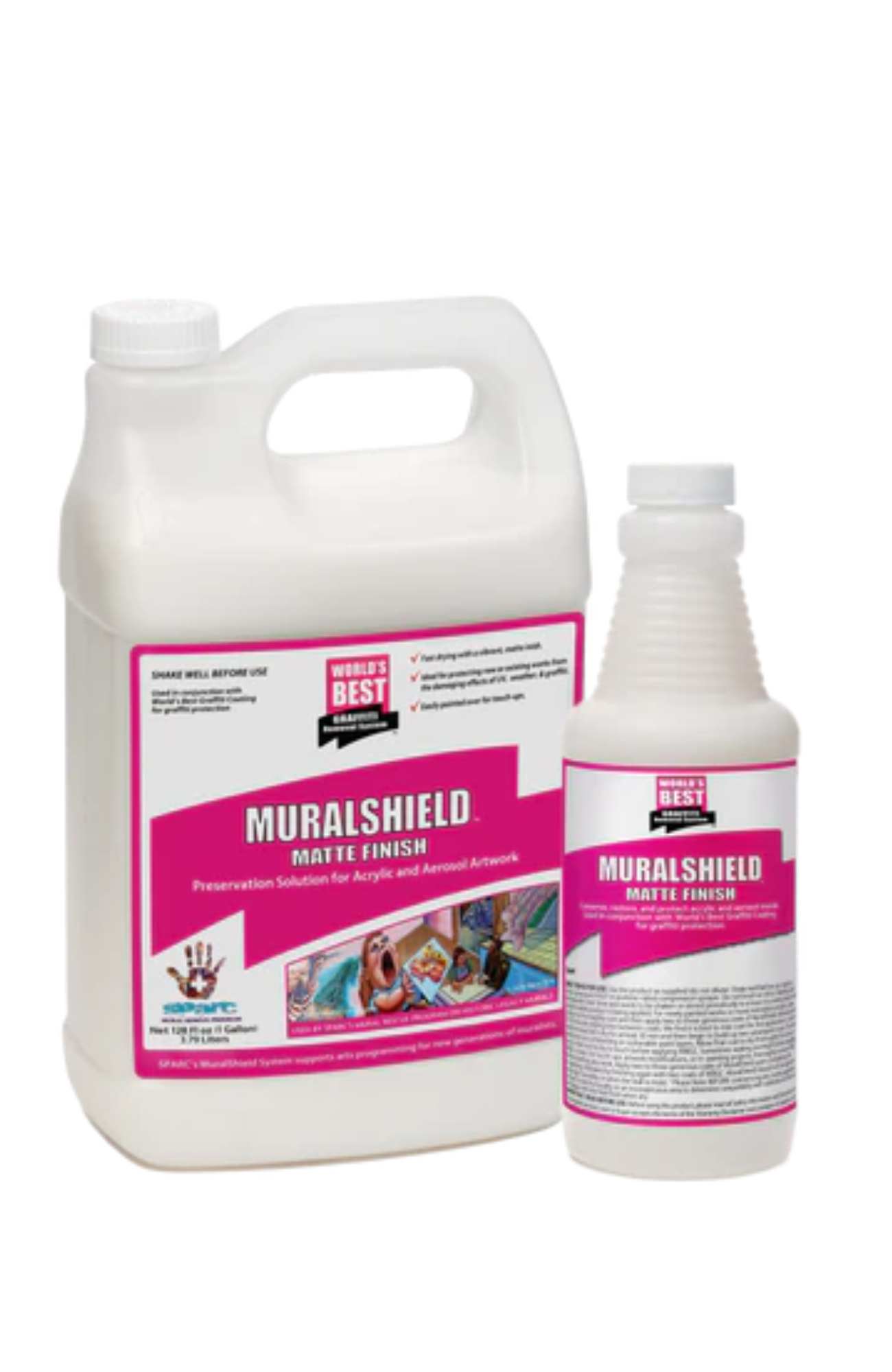 MuralShield Matte | UV Protection & Matte Finish for Acrylic Murals – Clean Direct Inc.®