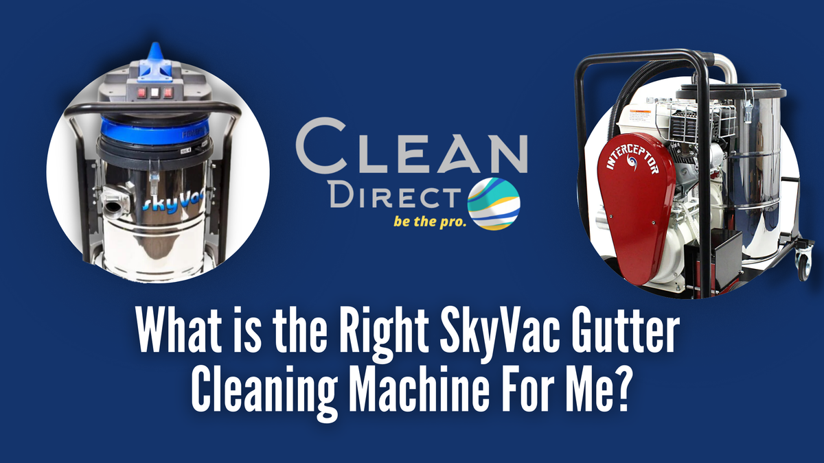 What is the Right SkyVac Gutter Cleaning Machine For Me? | Finding the ...