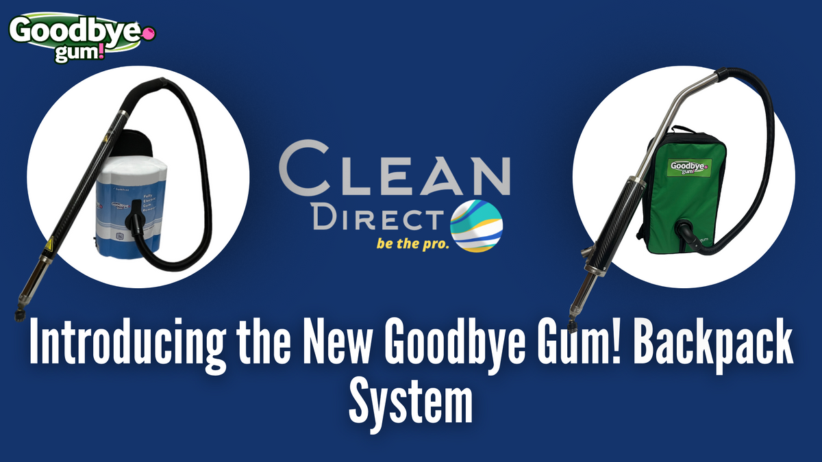 Introducing the New Goodbye Gum! Backpack System | Gum Removal System ...