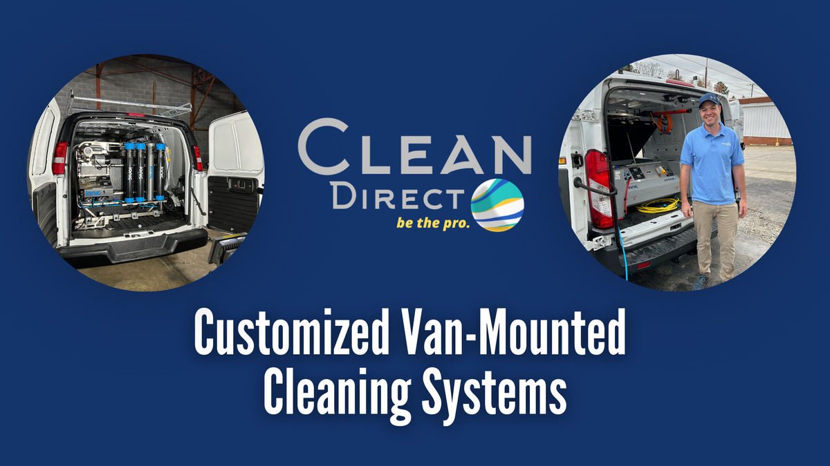 Customized Van Mounted Cleaning Systems – Clean Direct Inc.
