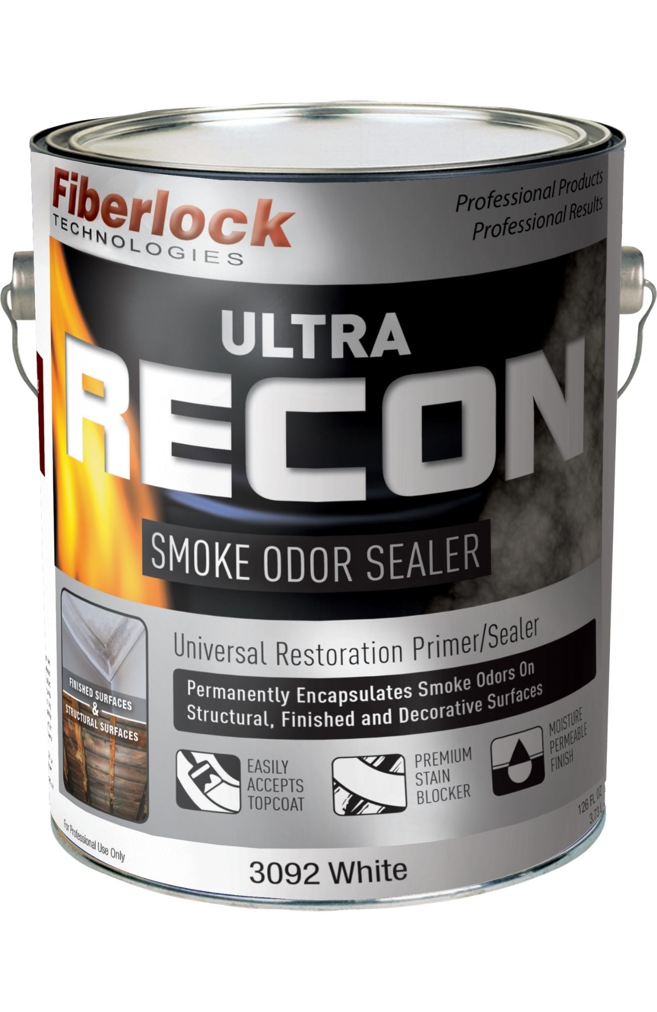 Fiberlock RECON Ultra Smoke Odor Sealer | Odor & Stain Blocker