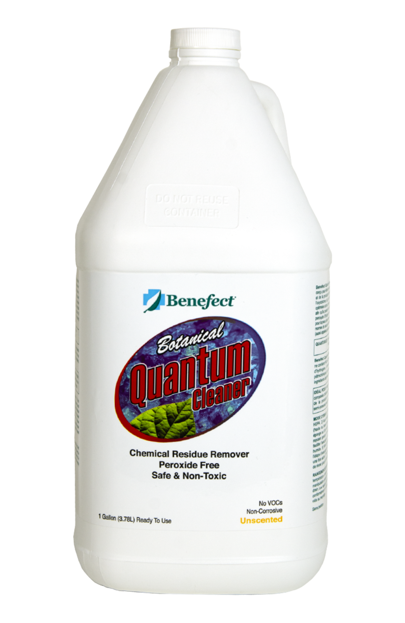 Benefect Quantum Chemical Residue Remover â€“ 1 Gallon Jug