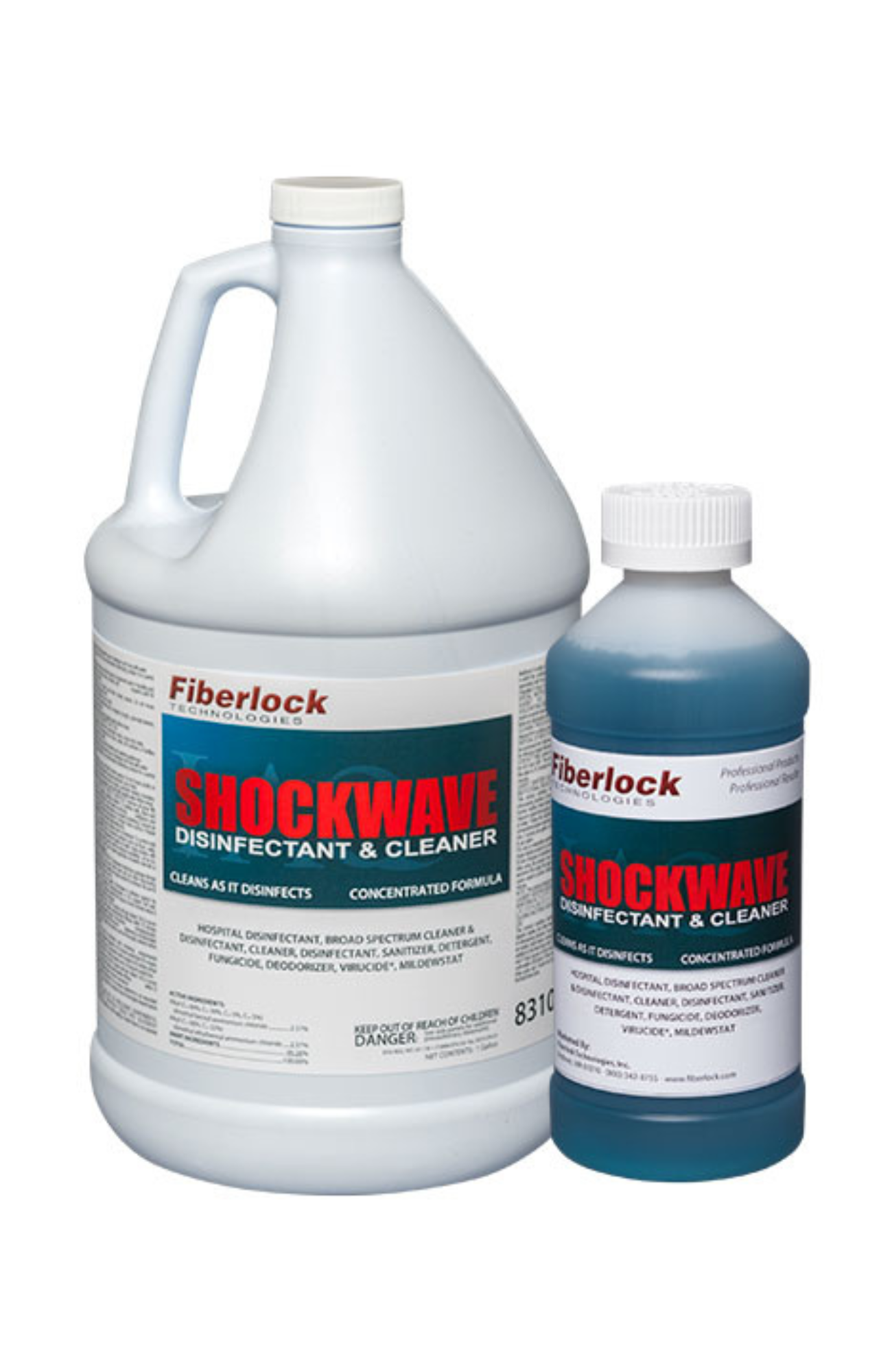 Desinfectante concentrado Fiberlock ShockWave – Clean Direct Inc.®