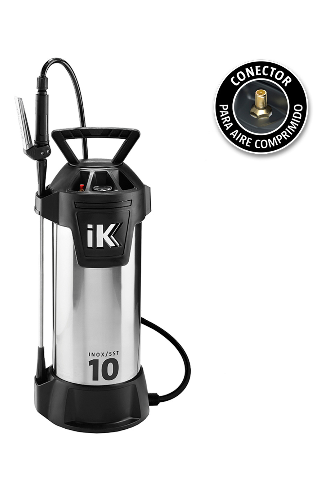 IK INOX/SST 10 Sprayer 83374 | Stainless Steel Sprayer for Oils & Solvents