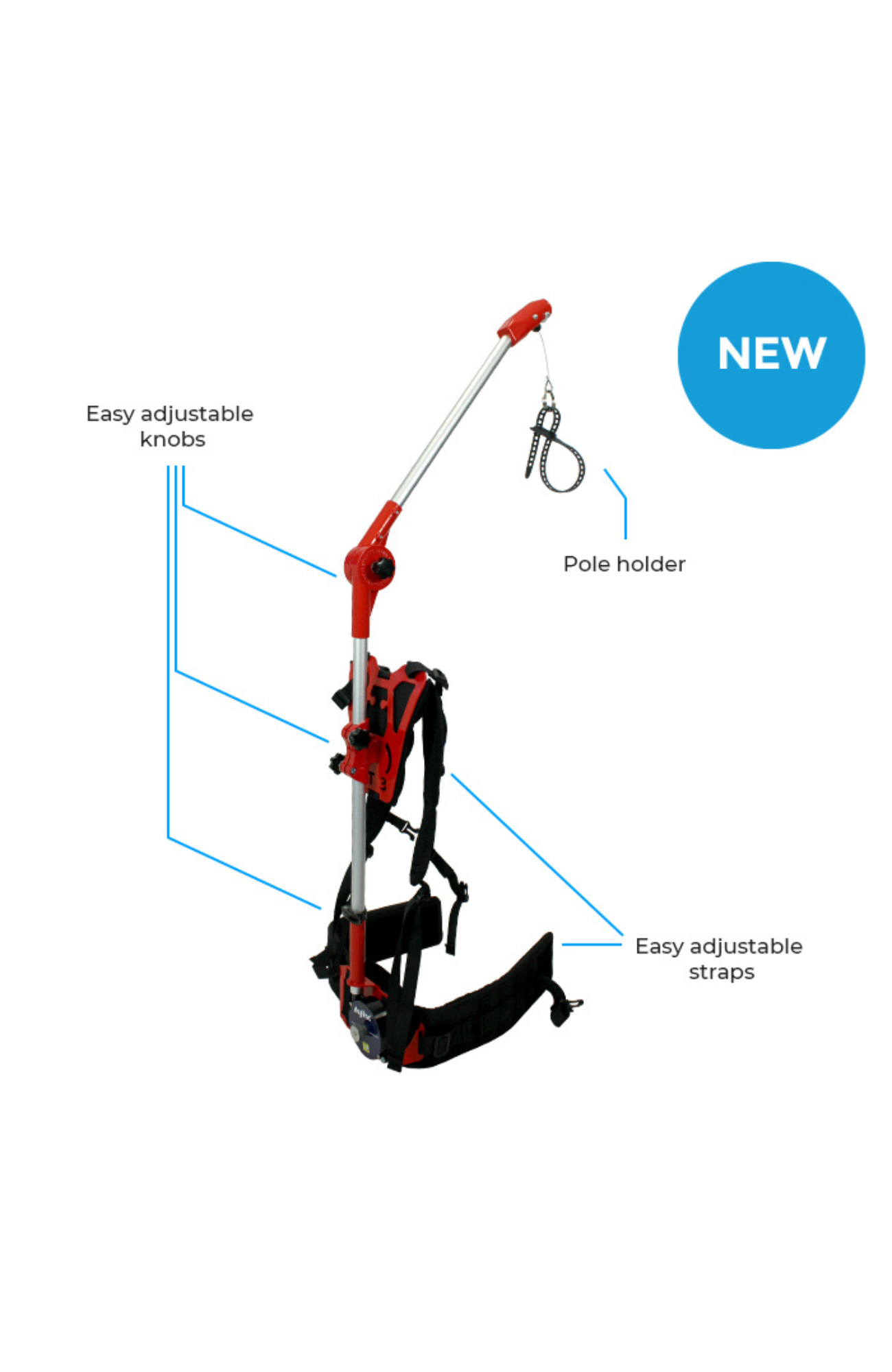 SkyVac Harness: Ergonomic Support for High-Reach Cleaning