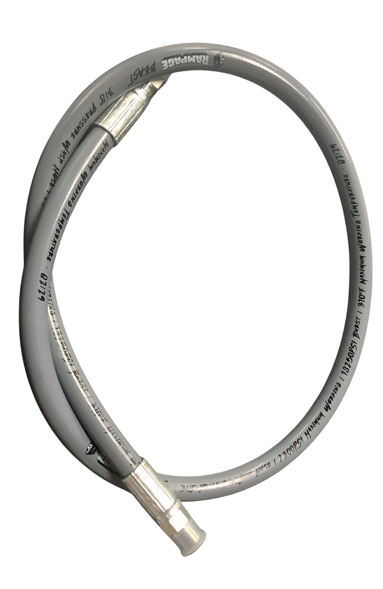 APE Rampage 4 ft Whip Hose 2-Wire 1/2 - 6200 PSI – Clean Direct Inc.®