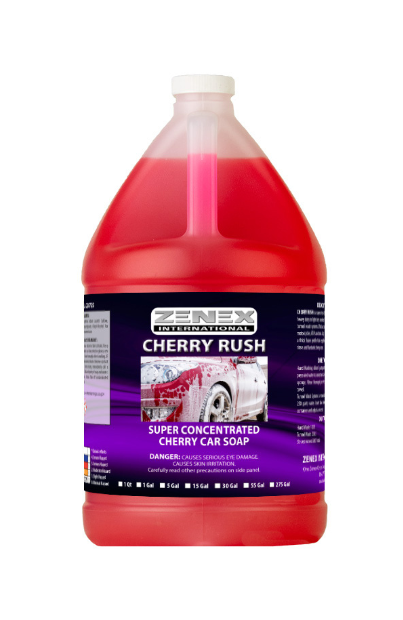 Zenex - Cherry Rush Concentrated Car Soap - 228725 – Clean Direct Inc.®