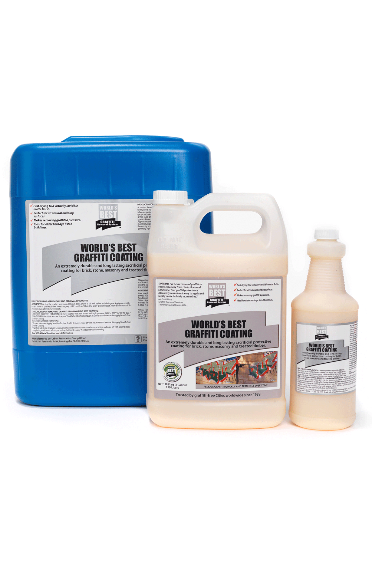 World's Best Graffiti Coating (You Choose) | Clean Direct