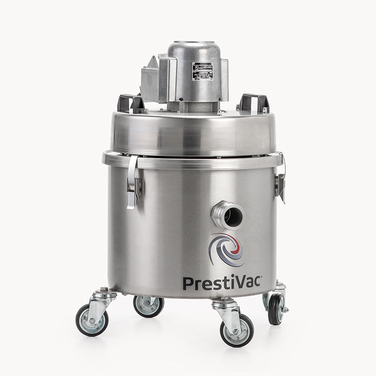 PrestiVac Industrial Vacuums | Combustible Dust & HEPA Filtration